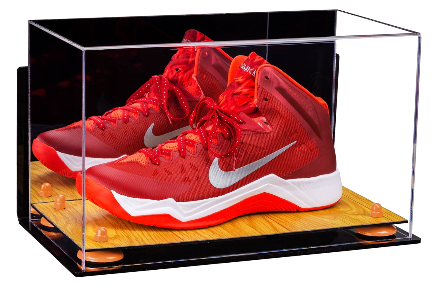 Deluxe Acrylic Large Shoe Display Case for Basketball Shoe Soccer Cleat ...