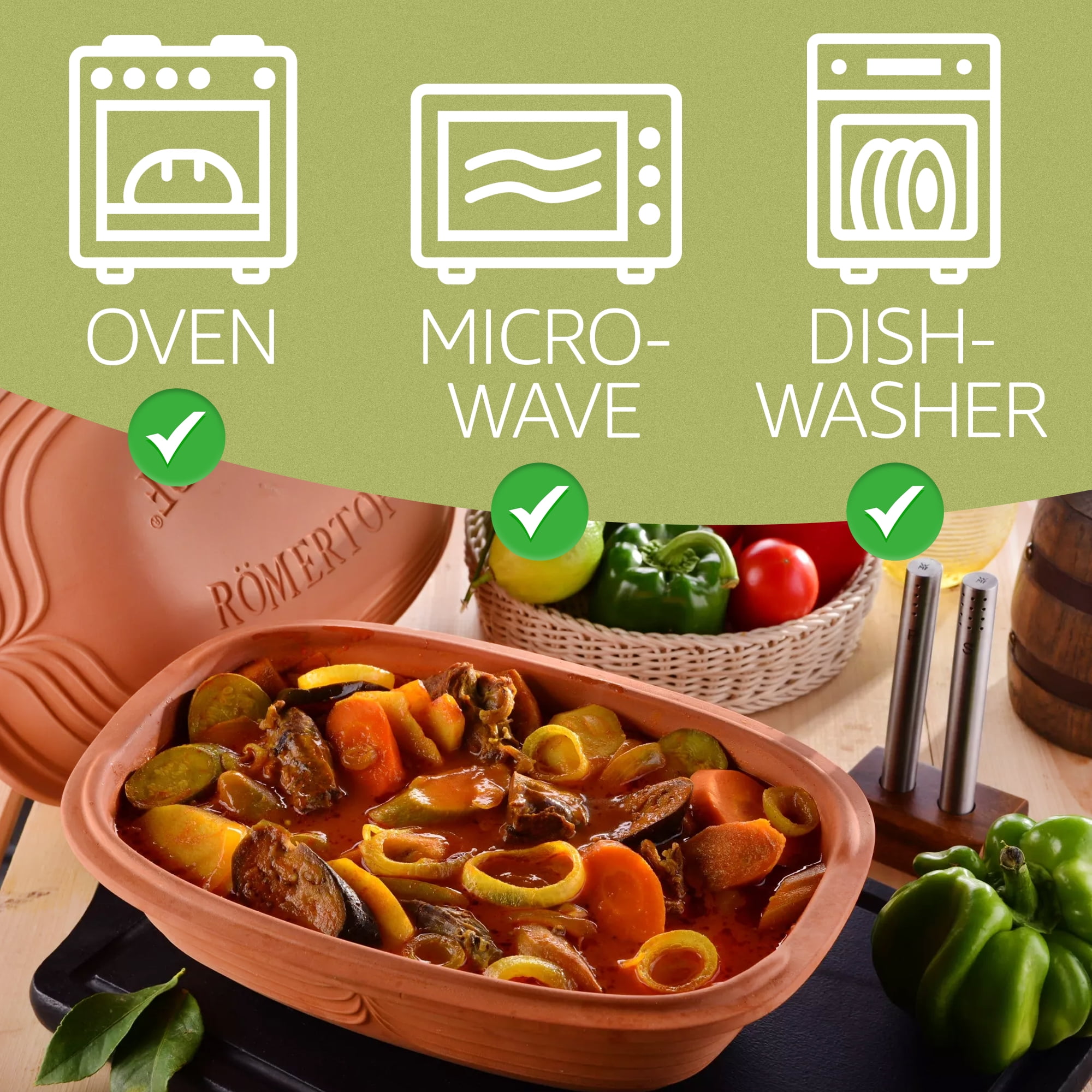 Romertopf Clay Roaster | Non-Stick Dutch Oven | Philippines | Ubuy