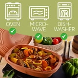 Romertopf Clay Roaster | Non-Stick Dutch Oven | Healthy Clay Pot ...