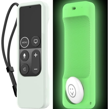 [1st Gen] with AirTag Holder, Anti Slip Silicone Remote Case Compatible ...