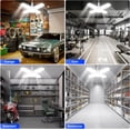 ZITRADES 200W E26 LED Garage Light 2 Pack, Adjustable Panels for ...