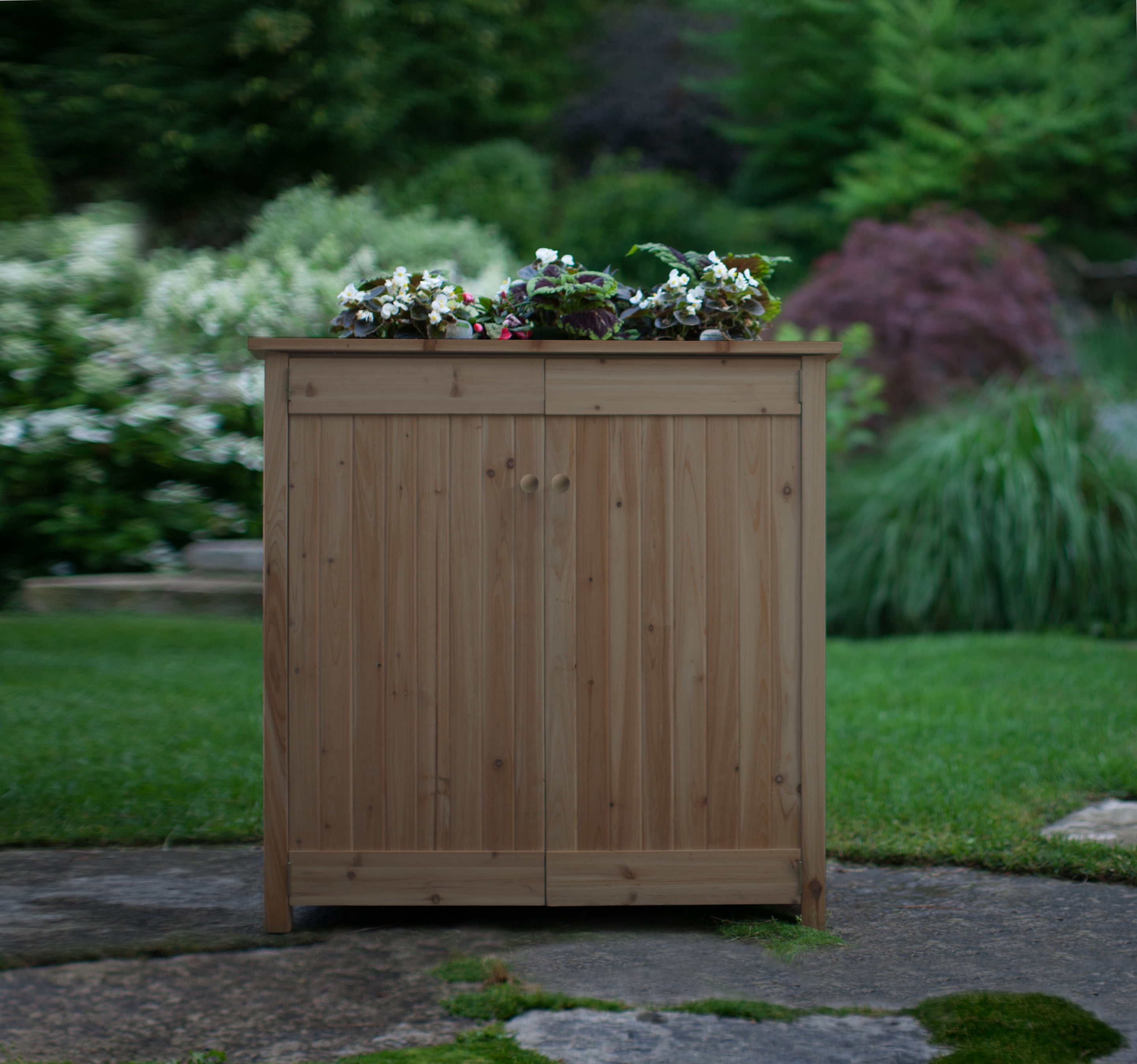 Algreen Ergogarden Deck Box Storage & Planter - Walmart.com