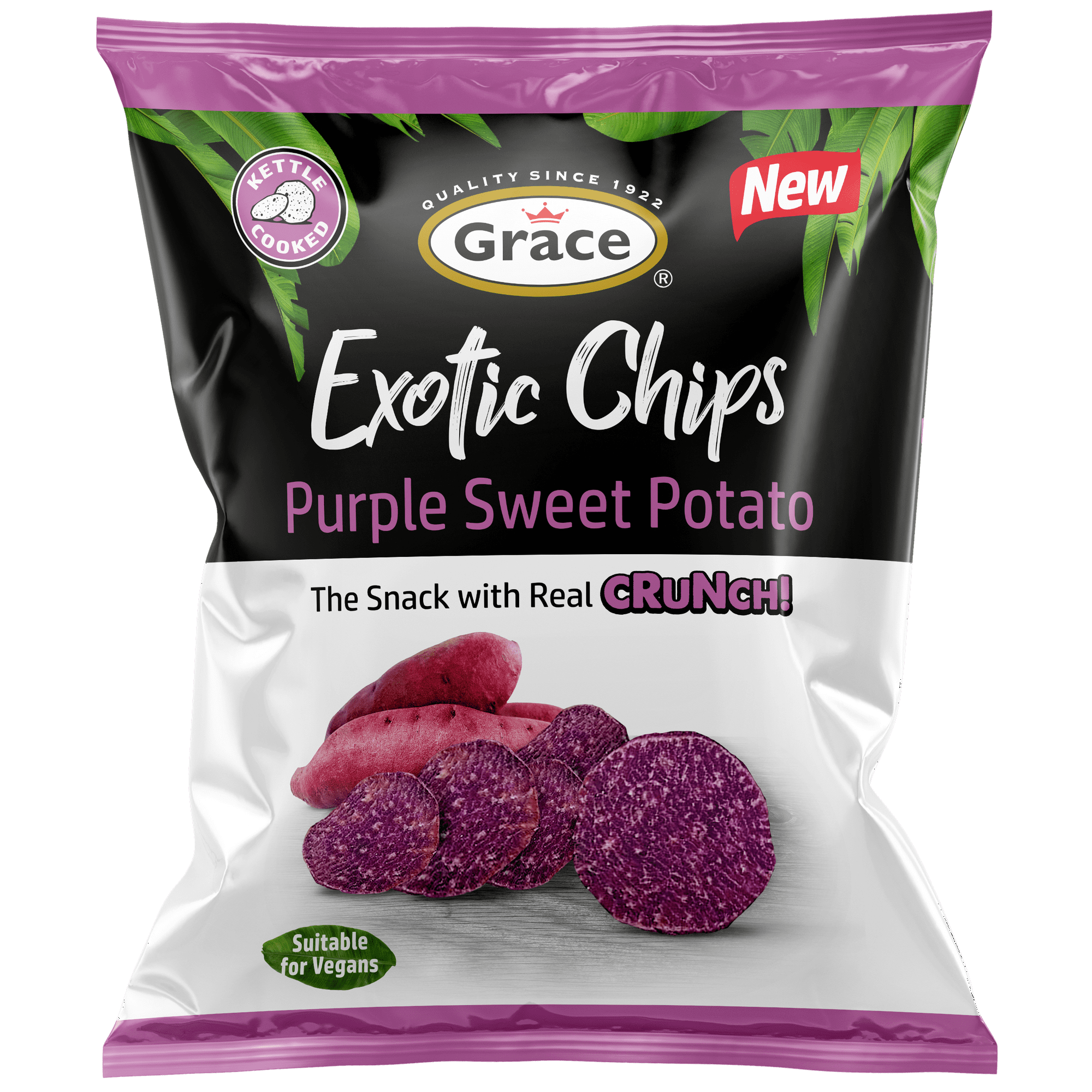 Click here for Grace Exotic Purple Sweet Potato Chips 75 G 75 prices