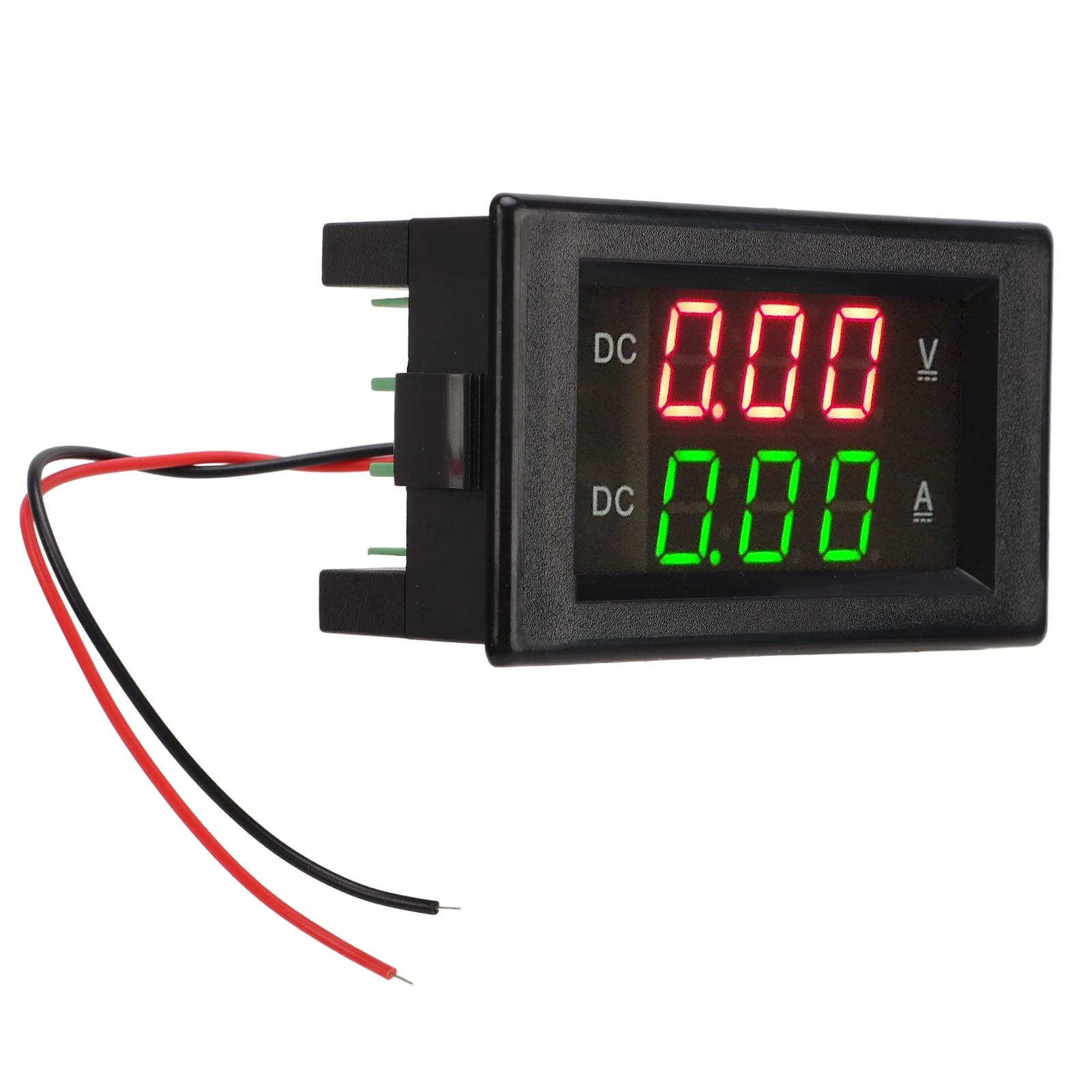 Voltímetro amperímetro digital LED, YB4835VA DC 0 a medidor de ...
