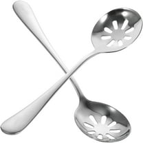 Perforated Spoon Stainless Steel Serving Spoon Kitchen Cooking Serving ...