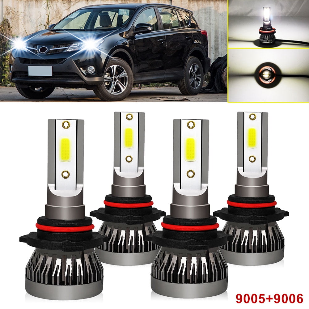 Click here for Enjoyakom 4pcs 9005 9006 Led Headlight Bulbs 6000k... prices