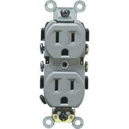 Leviton 20 amps 250 V Single Light Almond Outlet 6-20R 1 pk - Walmart.com