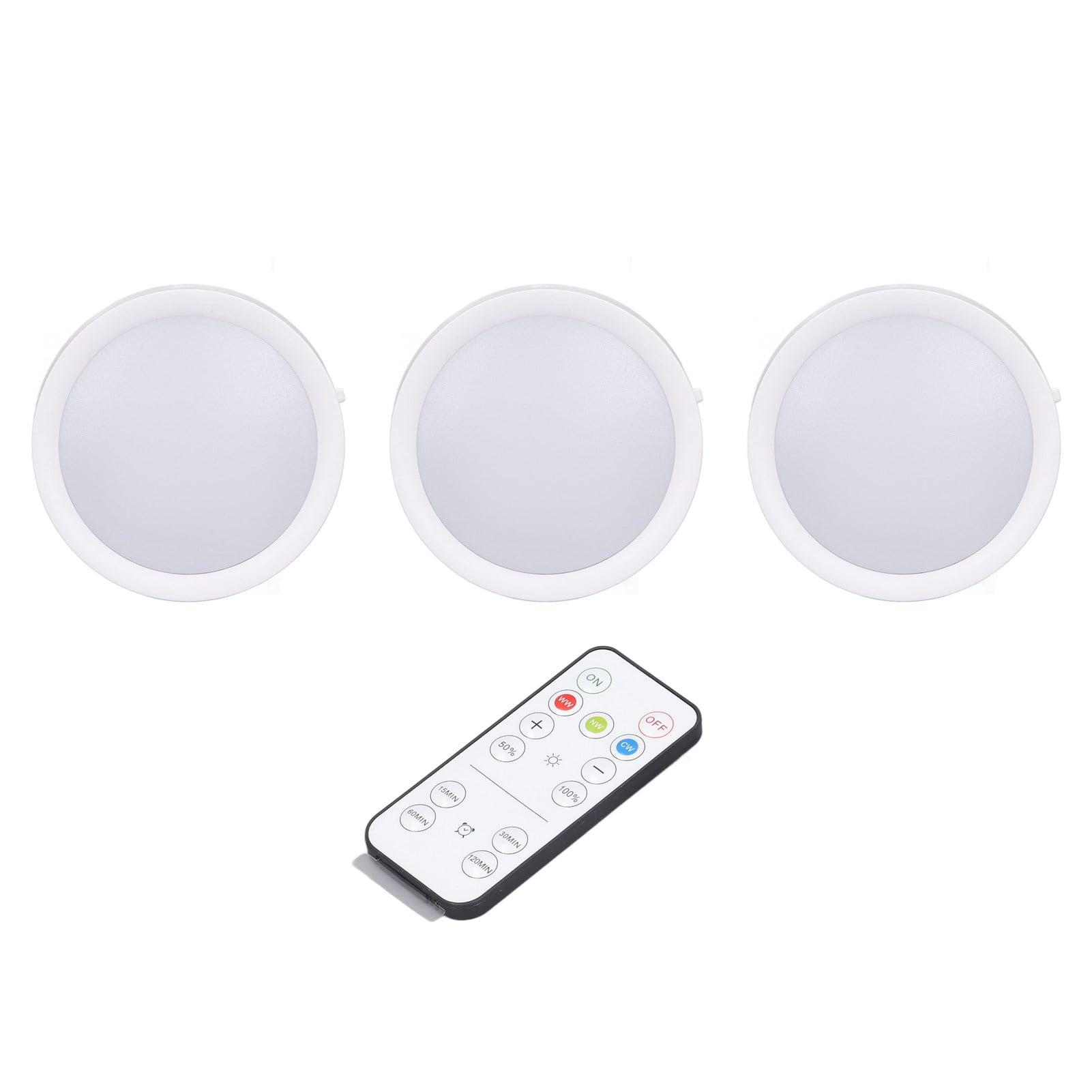 Click here for Viferr Dimmable Led Puck Light 3 Pcs Led Puck Led... prices