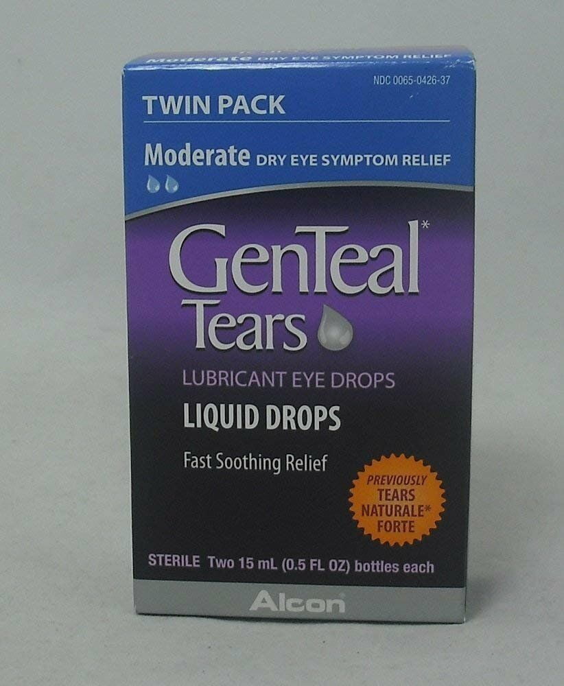 GenTeal Tears Liquid Drops two 0.5 fl oz per bottle 3 Pack - Walmart.com