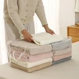 Trayknick Large Capacity Clear Sweater Storage Bag - Waterproof Bed ...