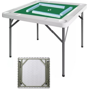 "XL Series Large 38"" Square Folding Card and Game Table, Home Use ...