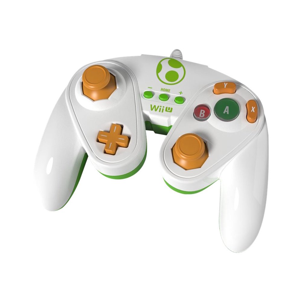 PDP FIGHT PAD YOSHI - Gamepad - wired - for Nintendo Wii, Nintendo Wii ...