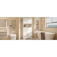 66"H Bathroom Cabinet Storage, Noelse Freestanding Linen Cabinet with ...