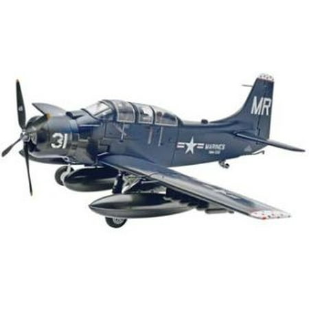 Skyraider Ad-5 (a-1e) 1/48 Scale Glue And Paint Model Kit | Walmart Canada