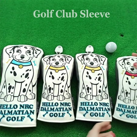 1 Set Golf Cover Cartoon Exquisite Decorative Golf Head Set Adults ...