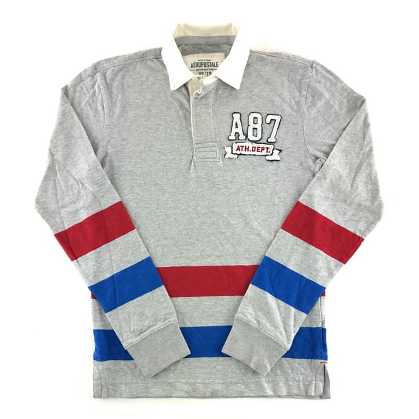 Aeropostale Long Sleeve Polo