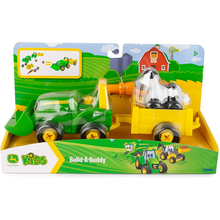 John Deere Build a Buddy Bonnie Scoop Tractor with Trailer ...