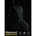 33,000ft Men's Packable Rain Jacket Hooded Lightweight Waterproof Rain ...