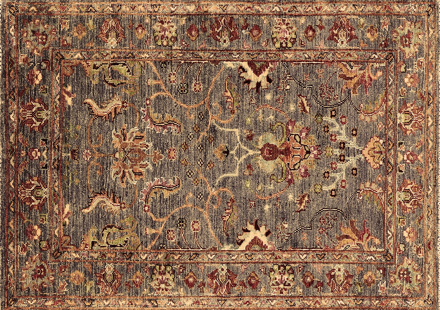 Ahgly Company Indoor Rectangle Oriental Brown Industrial Area Rugs, 7 ...