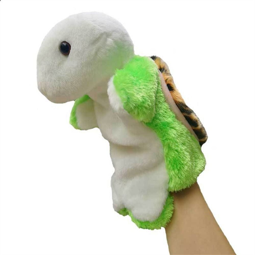 Animal Hand Puppet Cartoon Plush Toys Plush Hand Doll Baby Early ...