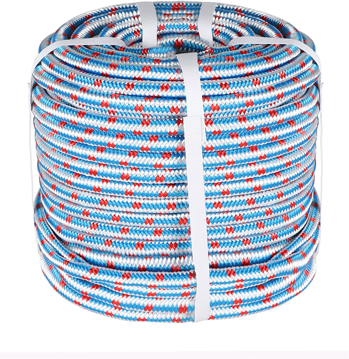 HOSTIC 16 Strand Braid Polyester Rope Pulling Rope Arborist Rigging ...
