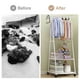 Triangle Garment Rack, Rolling Garment Rack, 2-Tier Clothes Rack ...