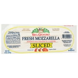 BelGioioso Fresh Mozzarella Sliced Log, 8 oz Refrigerated Plastic ...