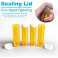 100 packs 2.5 small empty pill bottle box装, with lids pill bottle box ...