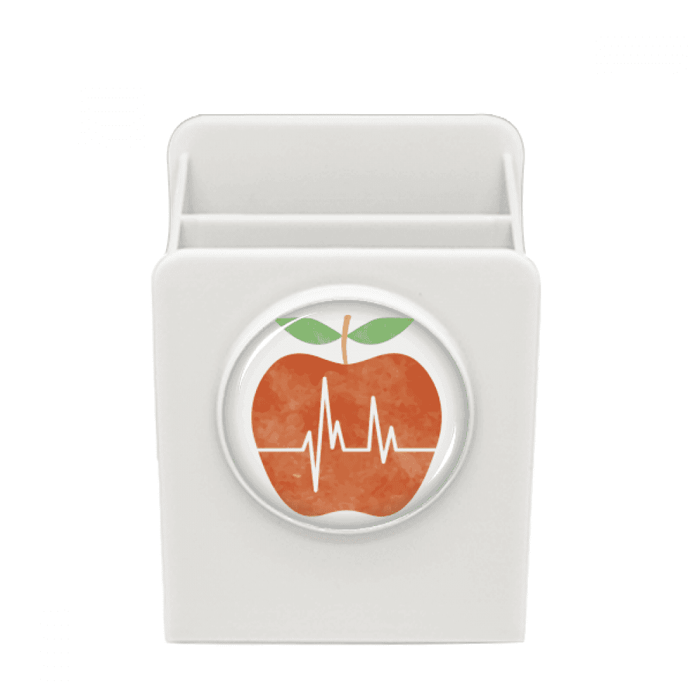 Heart Electrocardiogram Design Pattern Desk Pencil Holder Cup Pen ...