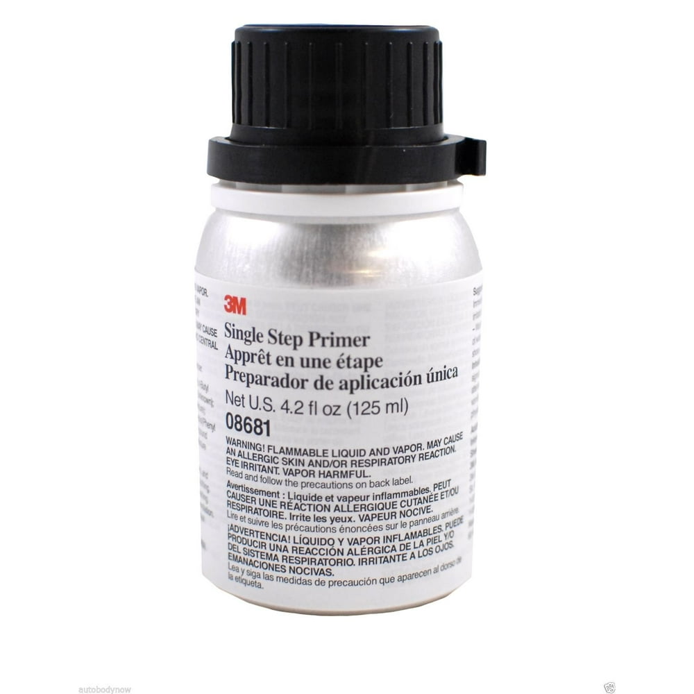 3m 3M-8681 Single Step Primer 08681, 125 Ml - Walmart.com - Walmart.com