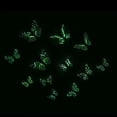 2026 New Home Decor Fluorescent Butterflies Magnetic Wall Sticker ...