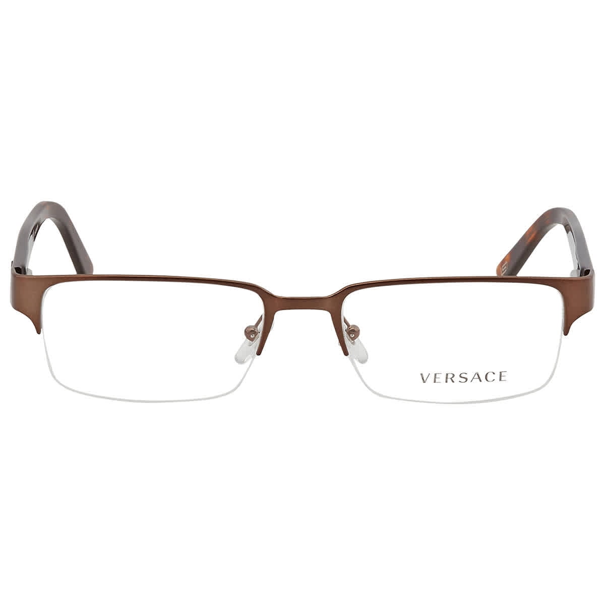 Versace Demo Rectangular Men's Eyeglasses VE1184 1269 53 - Walmart.com