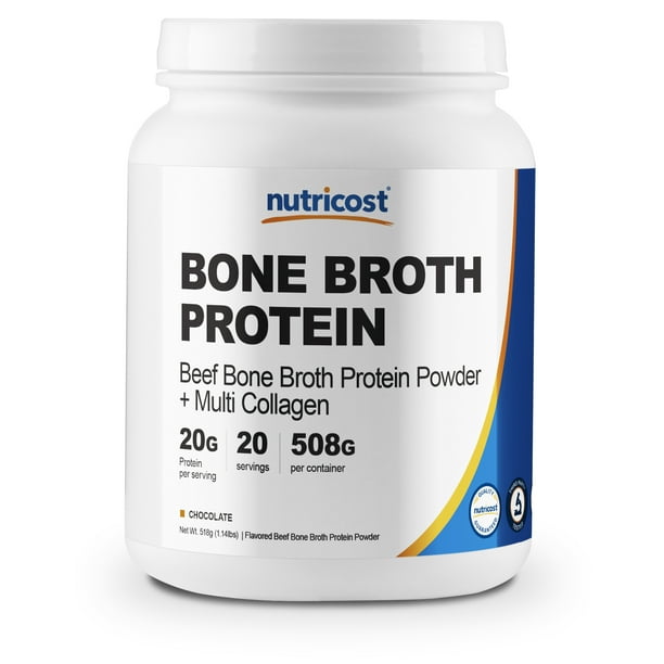 Nutricost Beef Bone Protein Powder + Multi Collagen (20 Servings ...
