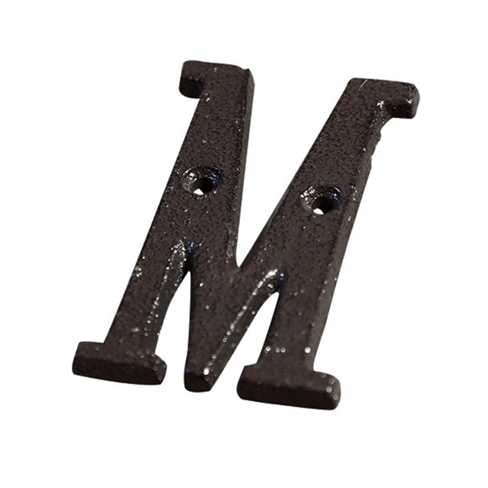 Alphanumeric DIY House Plate Letter Numbers Doorplate Matching Screws ...