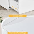 DWVO Large Lateral Filing Cabinet with Charging Station Fits A4 Letter ...