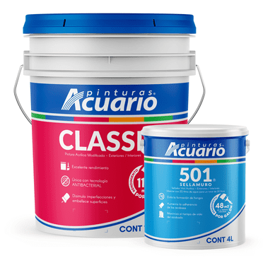 Pintura Vinil Acrílica Acuario Color Price 19 Lts Azul Cielo | Walmart ...