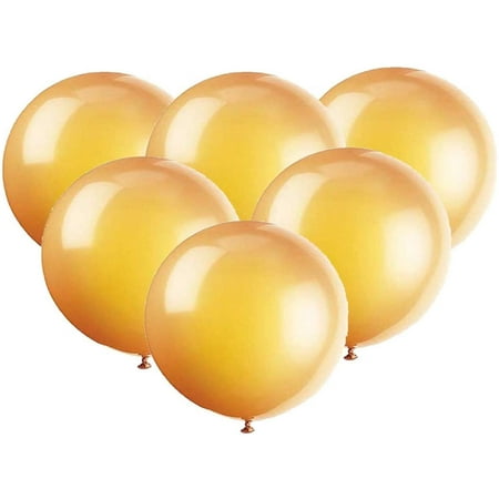 36 Inch Latex Round Black Balloons(Premium Helium Quality),Giant ...