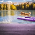 Inflatable Pool Ramp Safety Floating Dock Water Raft for Pool Lake Boat ...