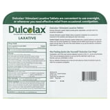 Dulcolax Fast Acting Laxative Tablets, 200 Ct for Overnight Relief ...