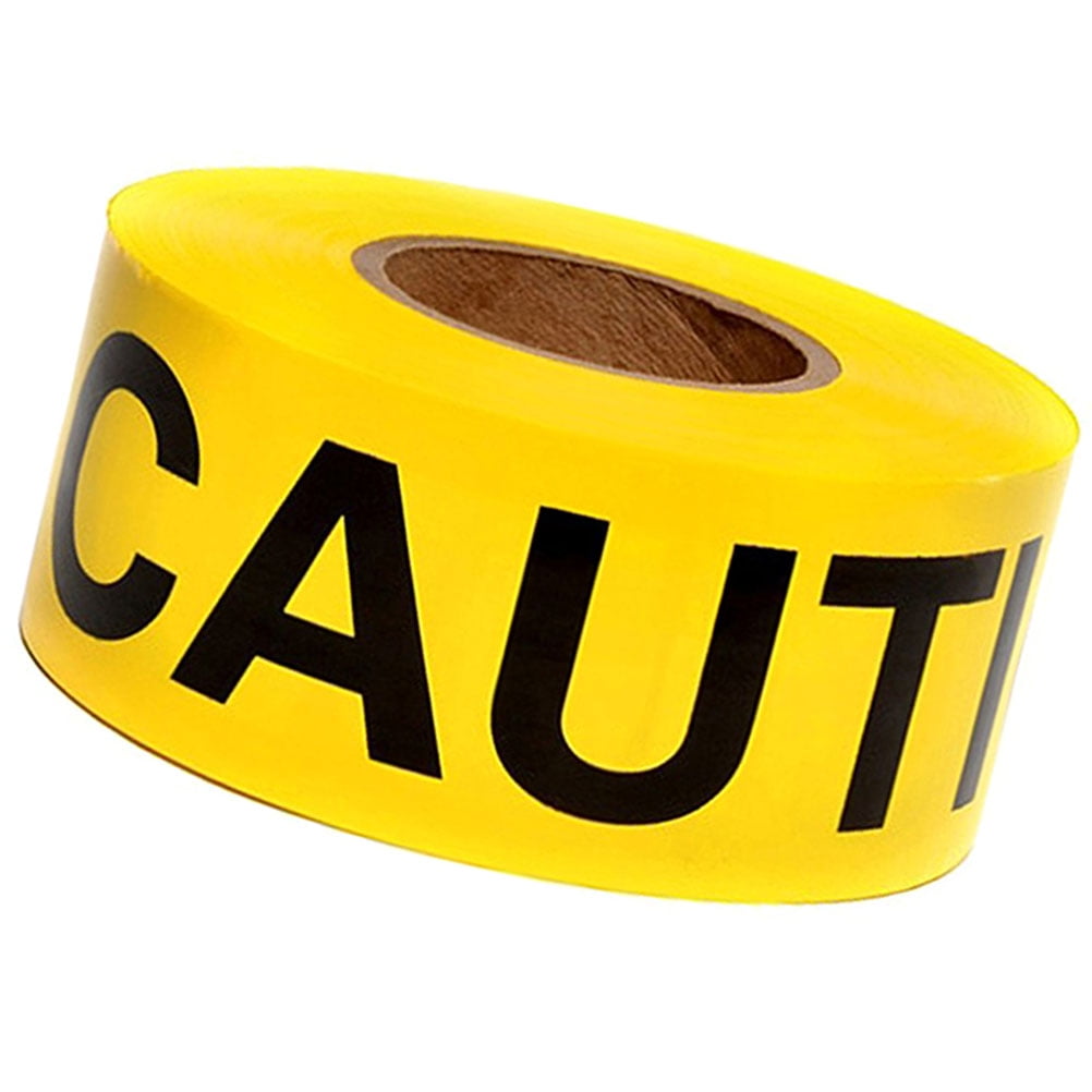 Click here for Oulii 1 Roll Of Caution Adhesive Tape Yellow Pe No... prices