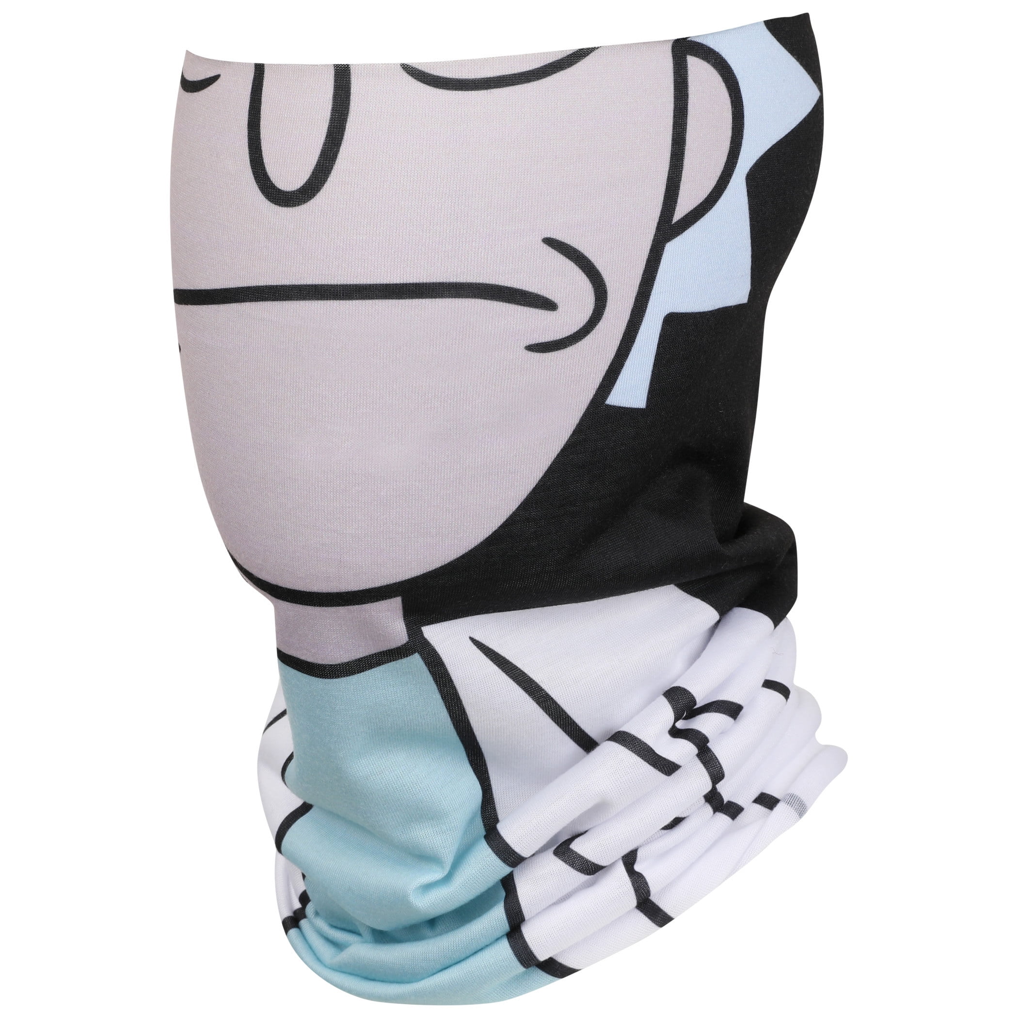 Rick and Morty Rick Character Costume Full Face Tubular Bandana Gaiter ...