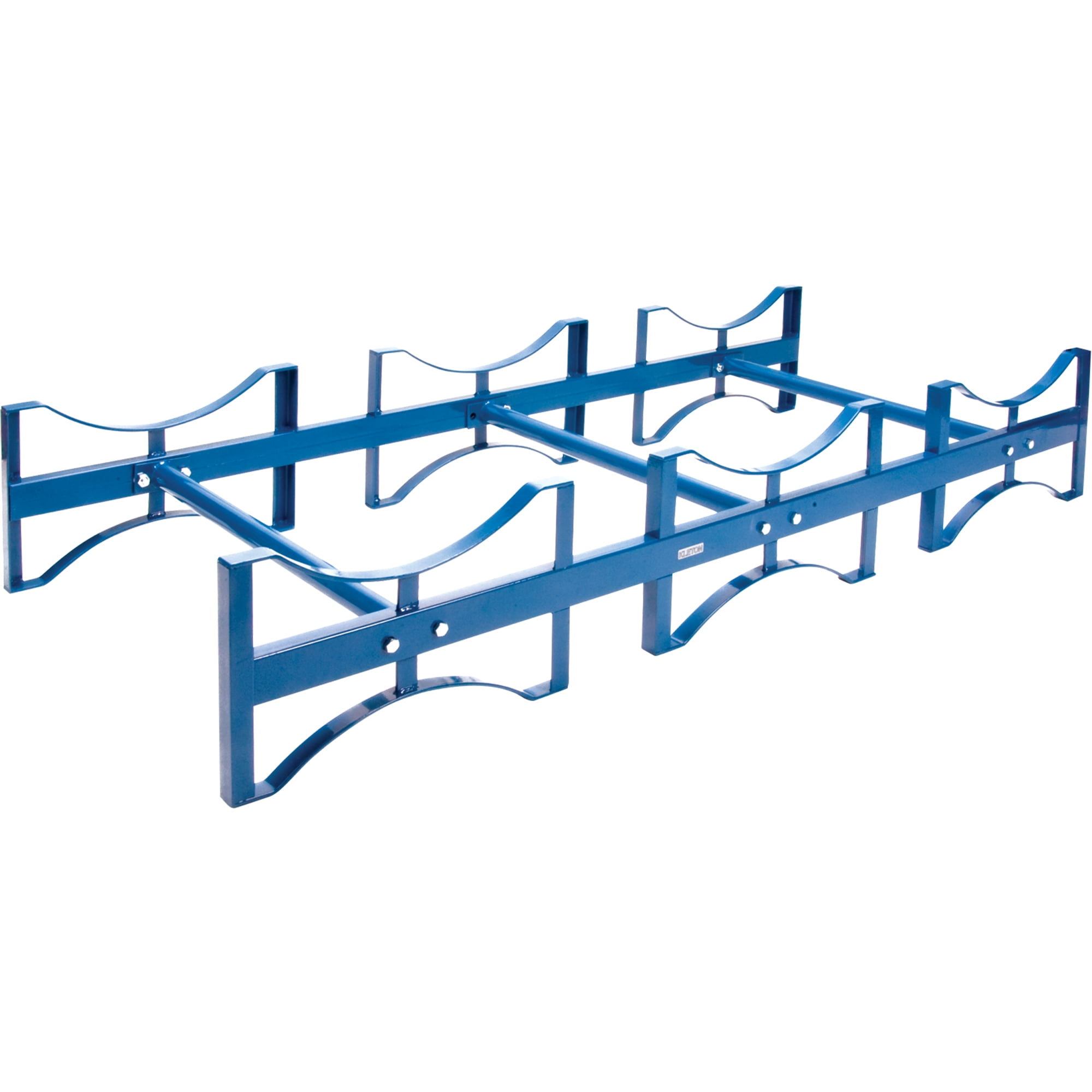 Kleton Drum Stacking Rack, Holds Three 55 Gal. Drums, 2400 lbs Capacity ...