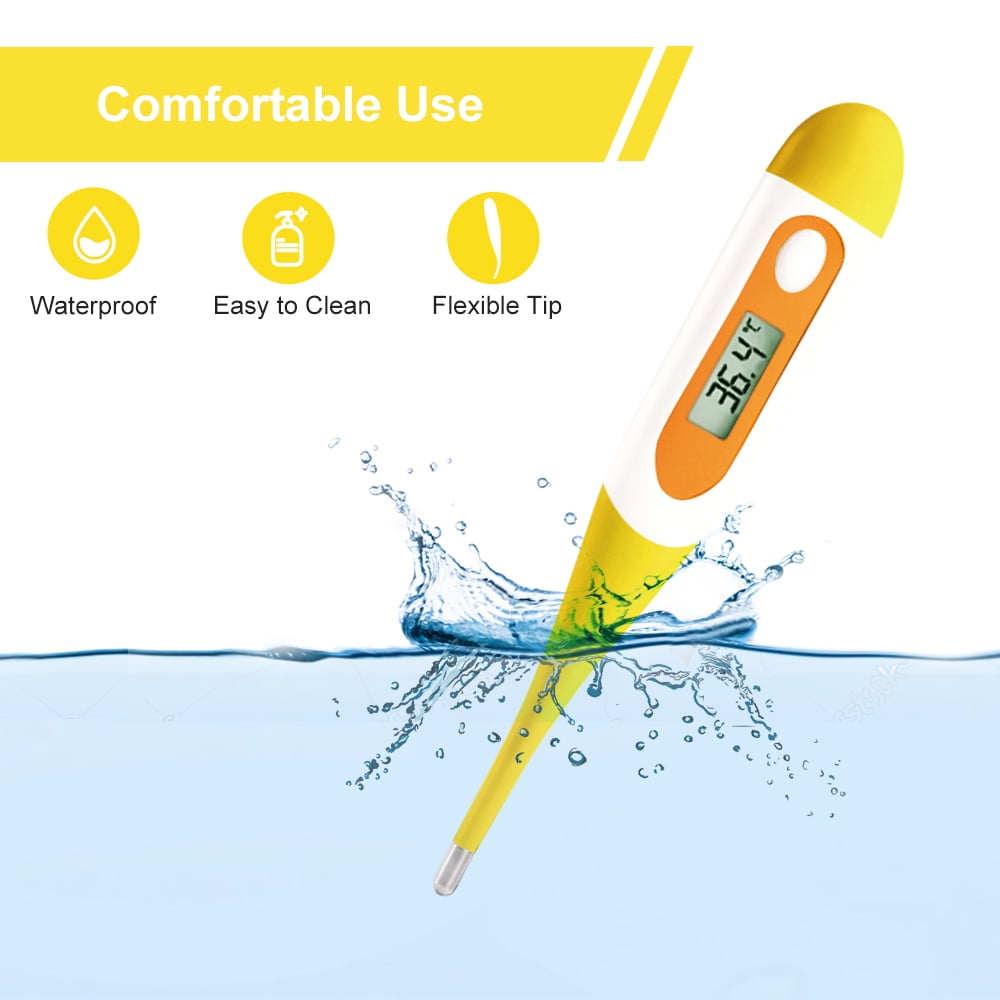 Digital Oral Underarm Thermometer, Fast Reading Temperature, Fever ...