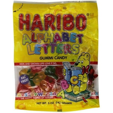 Haribo Alphabet Letters Candy, 5 oz. - Walmart.com