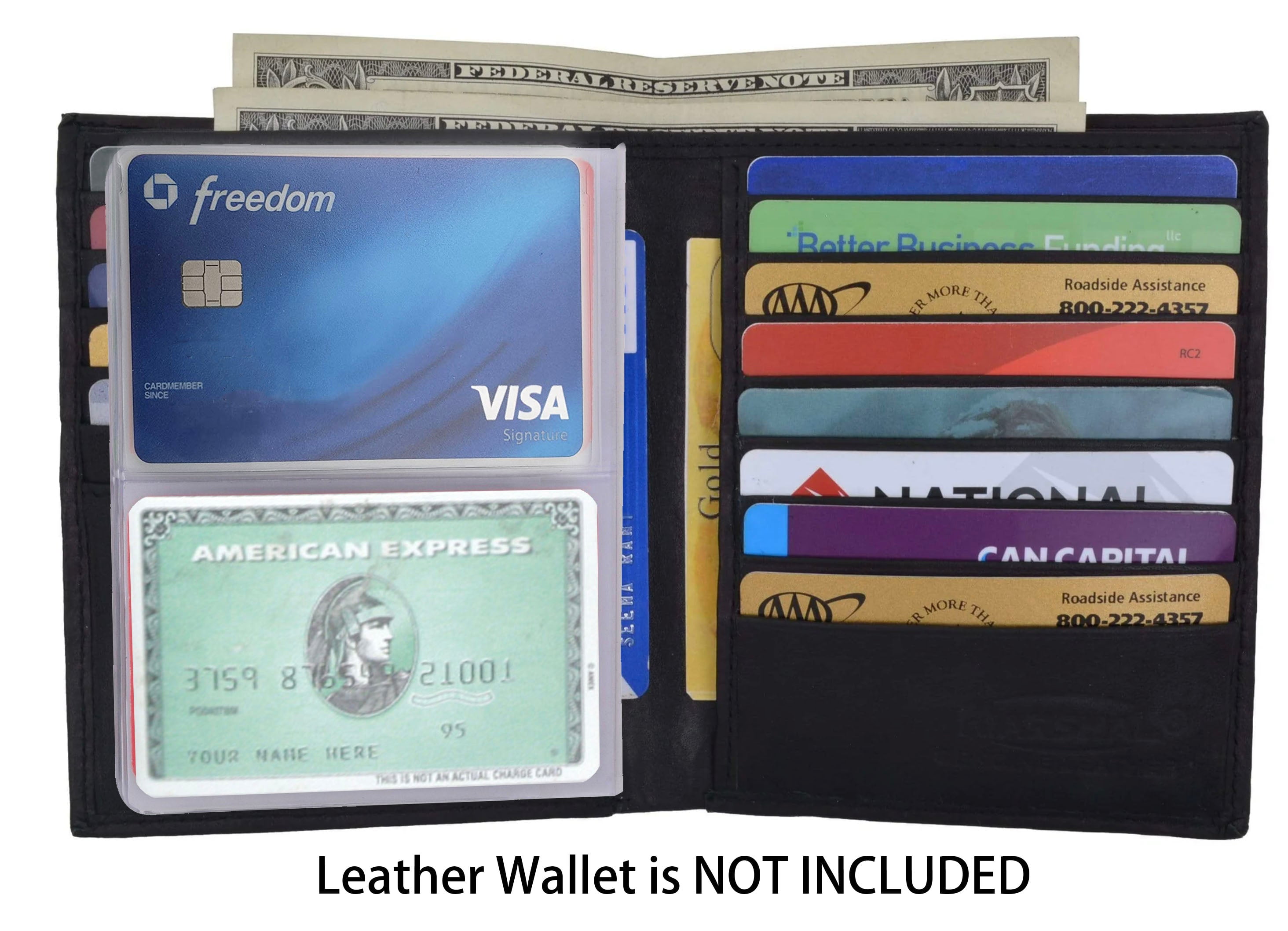 Plastic Card Inserts Photo Holders Clear Plastic Inserts Pocket ...