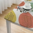 BANET Decorative Elastic Edged Square Fitted Tablecloth,Scandinavian ...