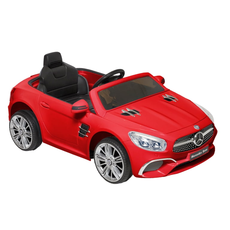 Red Mercedes Benz Convertible