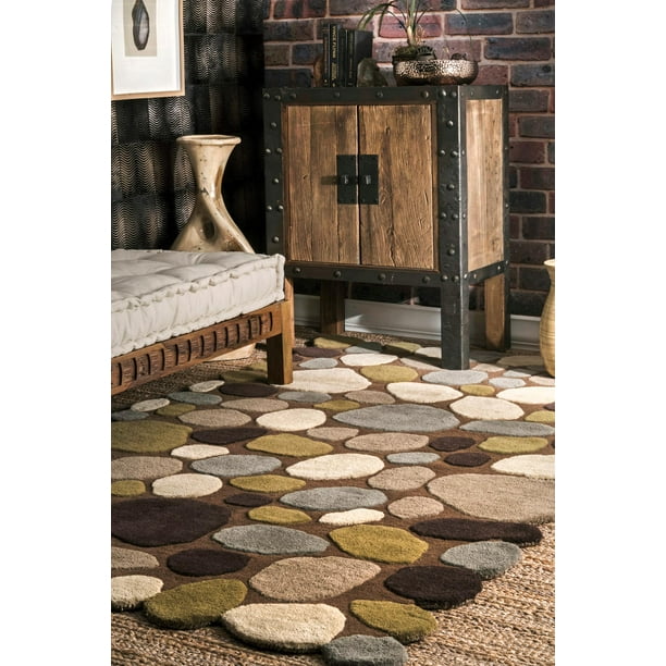 nuLOOM Hand Tufted Pebbles Area Rug or Runner - Walmart.com