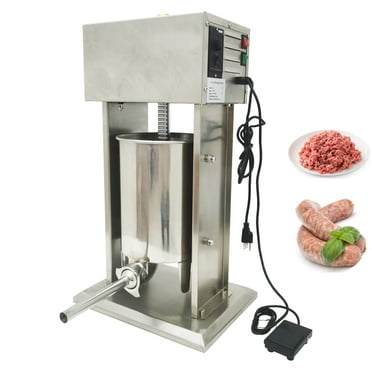 INTSUPERMAI Electric Sausage Stuffer 10L Sausage Making Mahchine ...