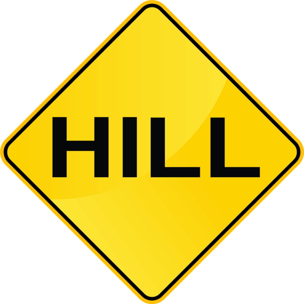 Home Wall Decals Hill Road Bedroom Stickers DIY Removable Originality ...